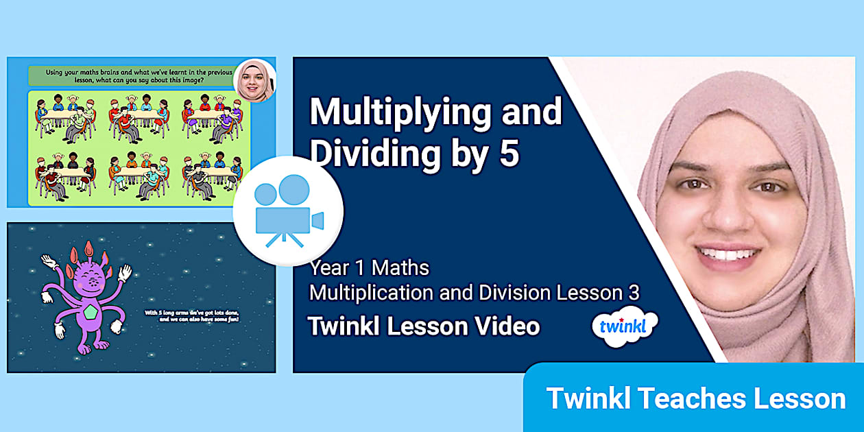 👉 Year 1 (Ages 5-6) Multiplication and Division: Video Lesson 3