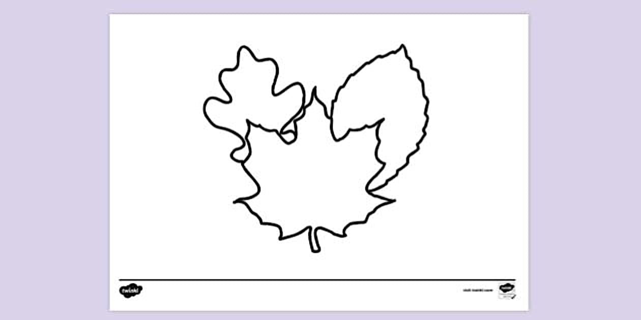 Printable Autumn Colouring Page | Colouring Pages - Twinkl