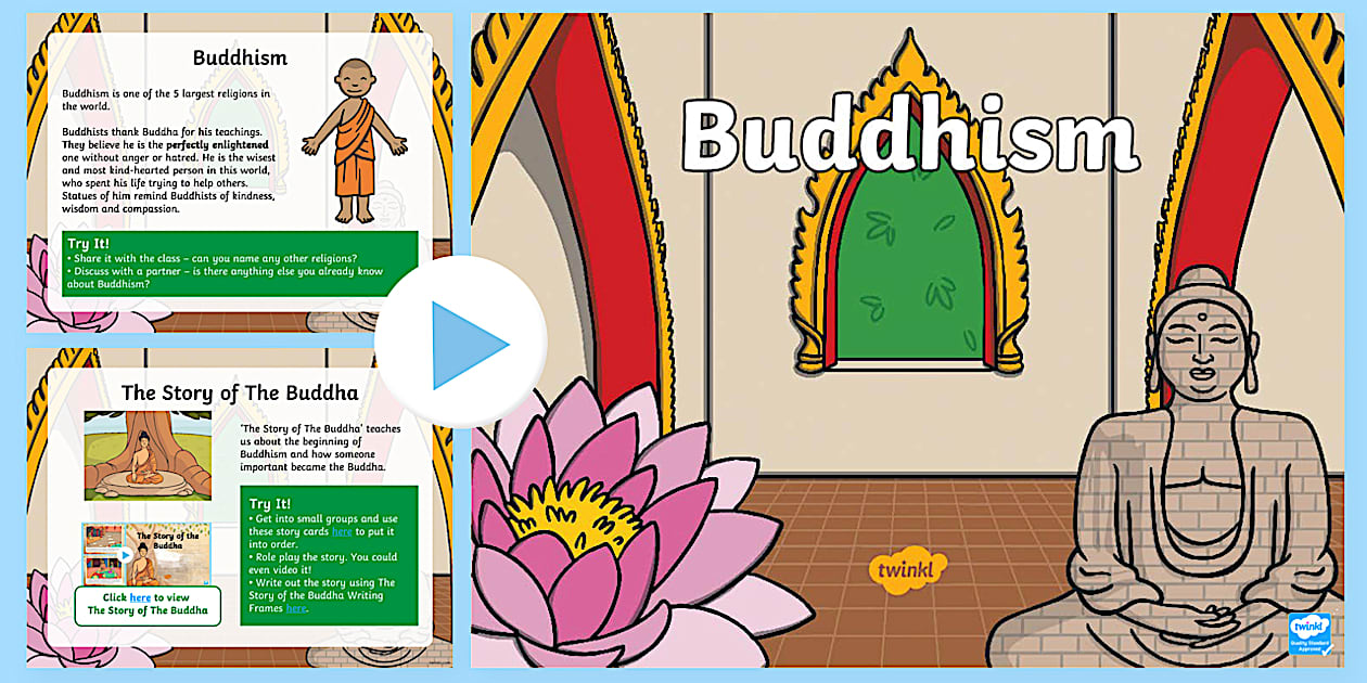 Buddhism Activity PowerPoint (teacher made) - Twinkl