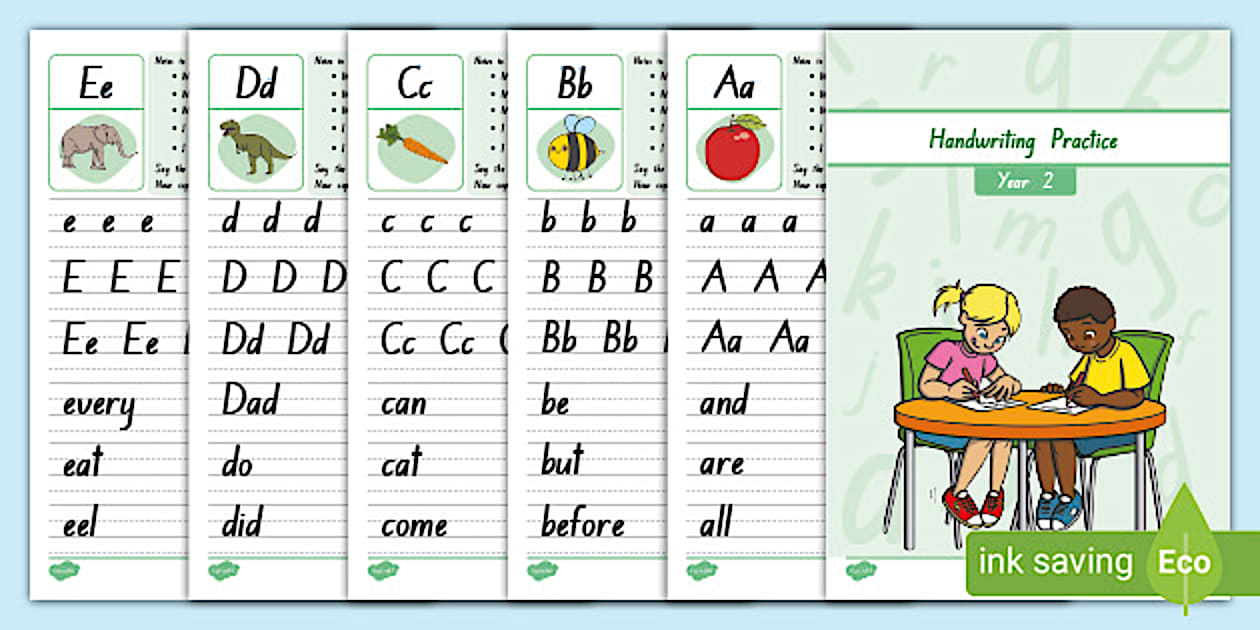 Handwriting Patterns PDF Worksheets for Kids