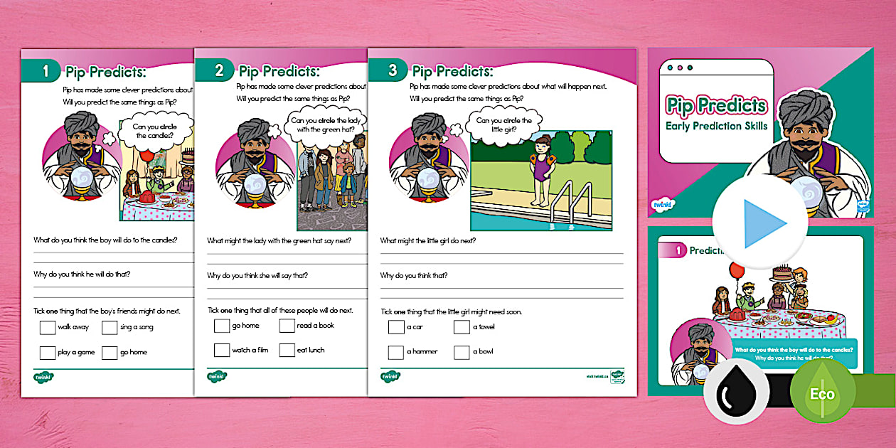 Reading Comprehension Canada Early Predictions Activity Pack