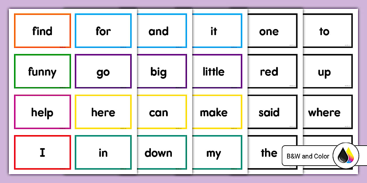 Pre-Primer Sight Words | Classroom Management | Twinkl USA