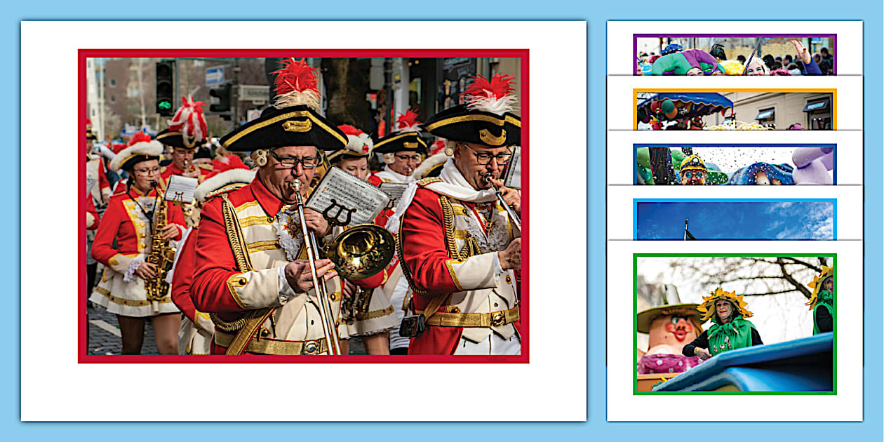 German Karneval Display Photos (Teacher-Made) - Twinkl