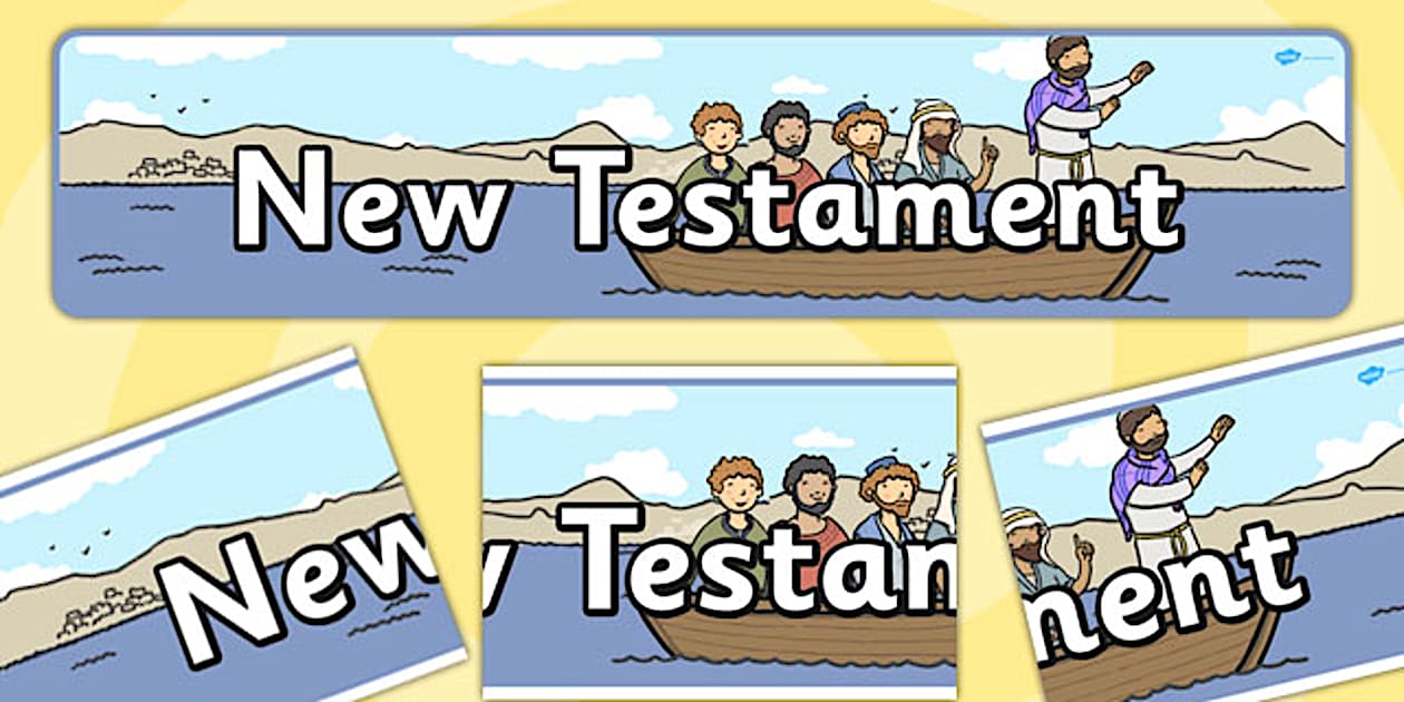New Testament Display Banner (teacher made) - Twinkl