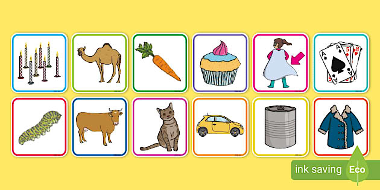 Initial Sounds Alliteration Picture Cards: Letter c - Twinkl