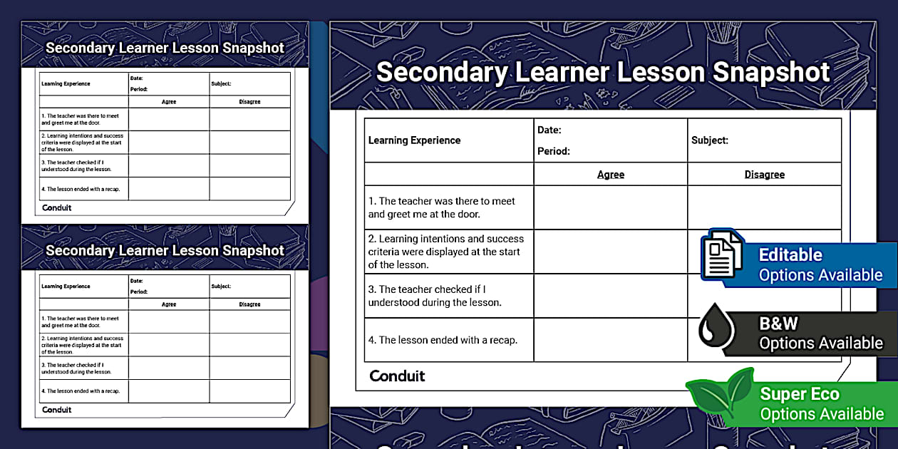 Scottish Secondary Self Review | Twinkl Resources - Twinkl