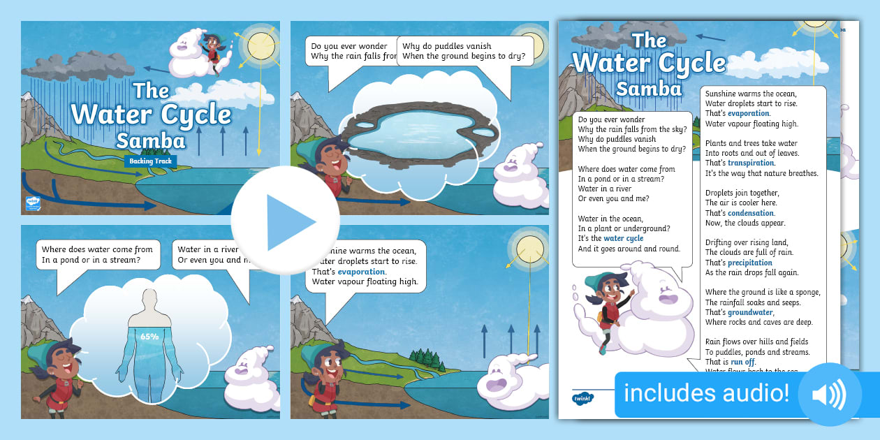 👉 The Water Cycle Samba. (Teacher-Made) - Twinkl