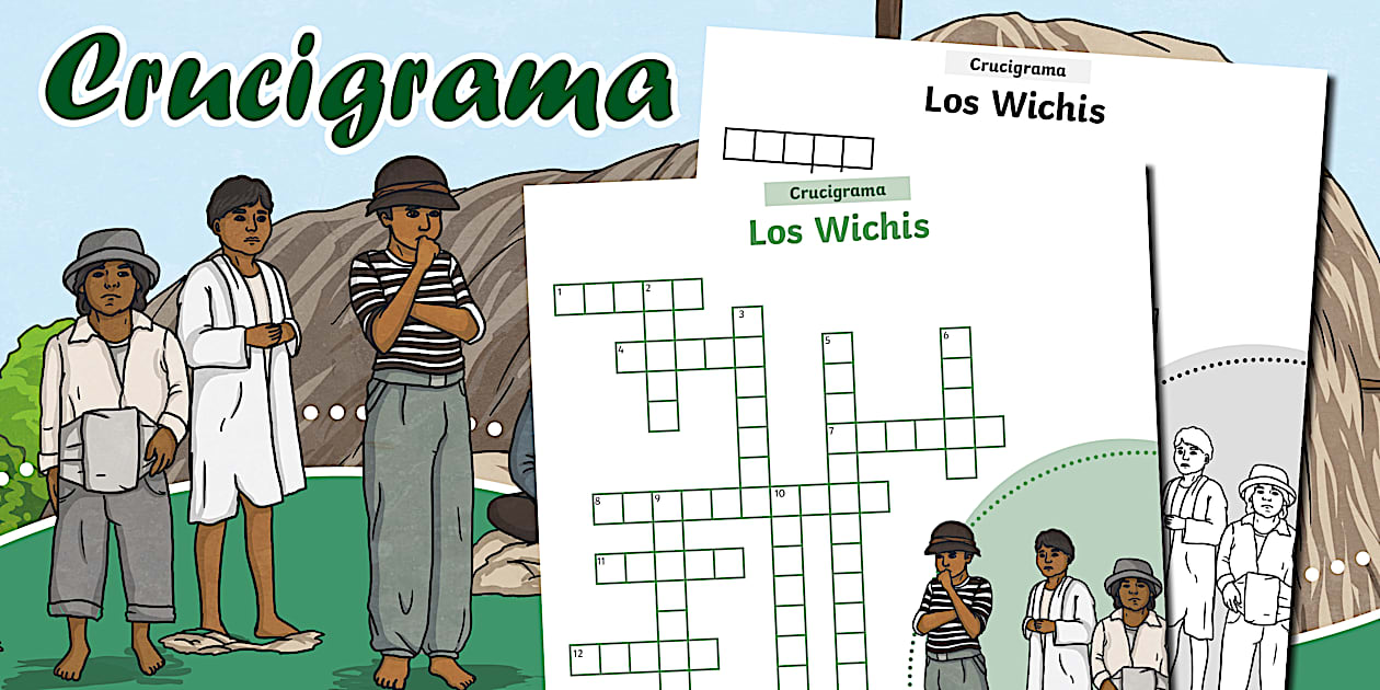 Crucigrama de los Wichis - Twinkl Argentina