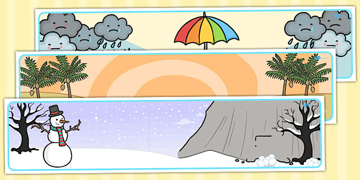 Editable Winter Banner For Publisher - Primary Resources