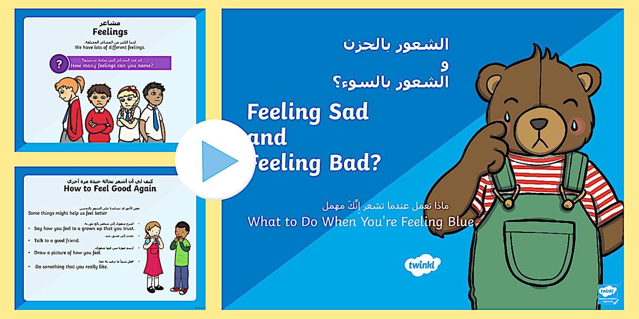 Feeling Sad and Feeling Bad? What to Do When You're Feeling Blue PowerPoint