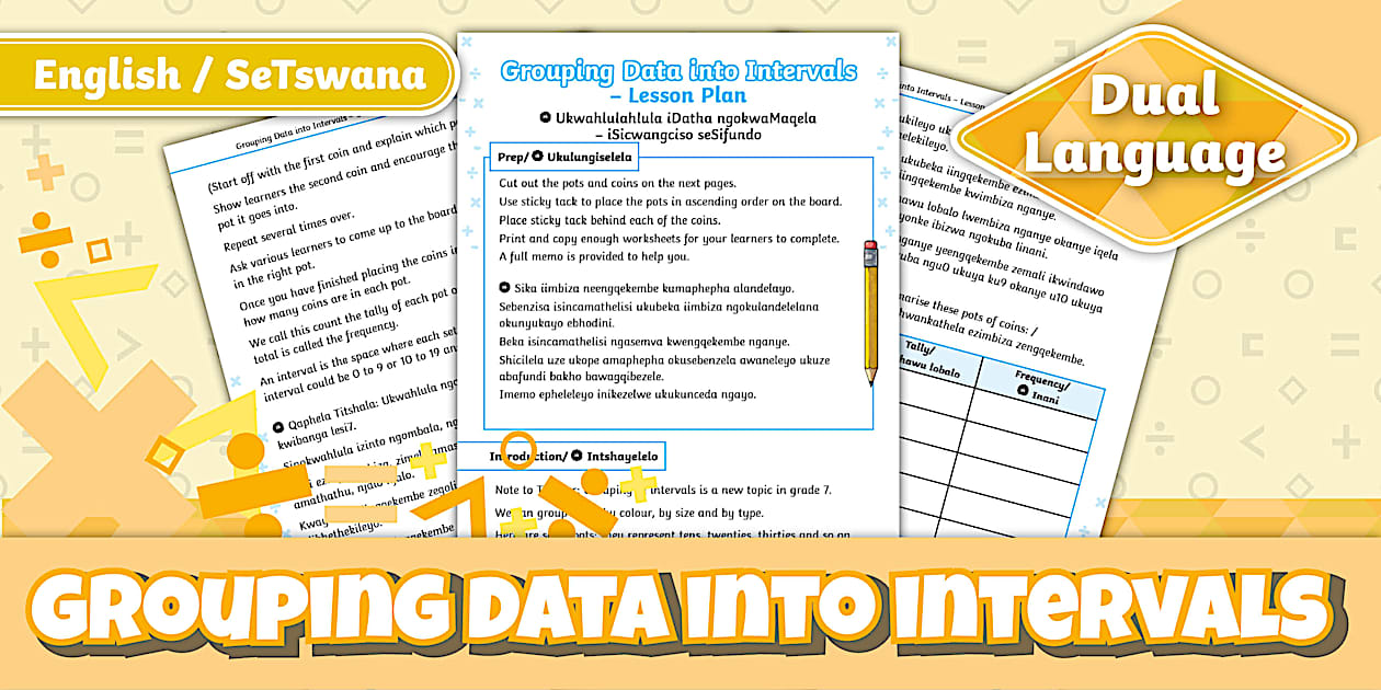 Grade 7 Maths-Term 4-Grouping Data Into Intervals – Lesson