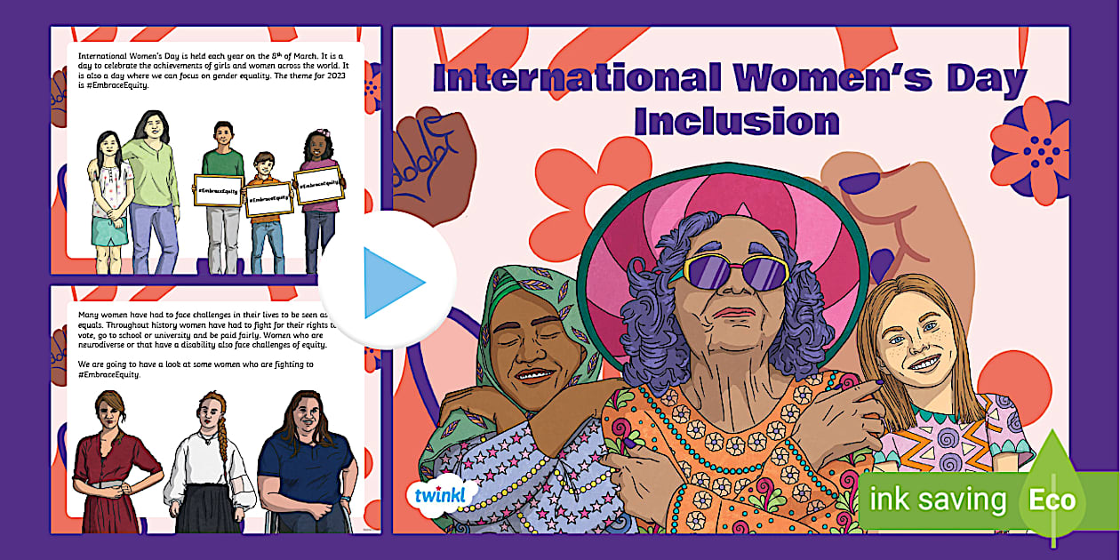 International Women's Day Inclusion PowerPoint - Twinkl