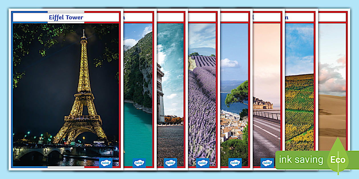 👉 French Landmarks Photo Pack (Teacher-Made) - Twinkl