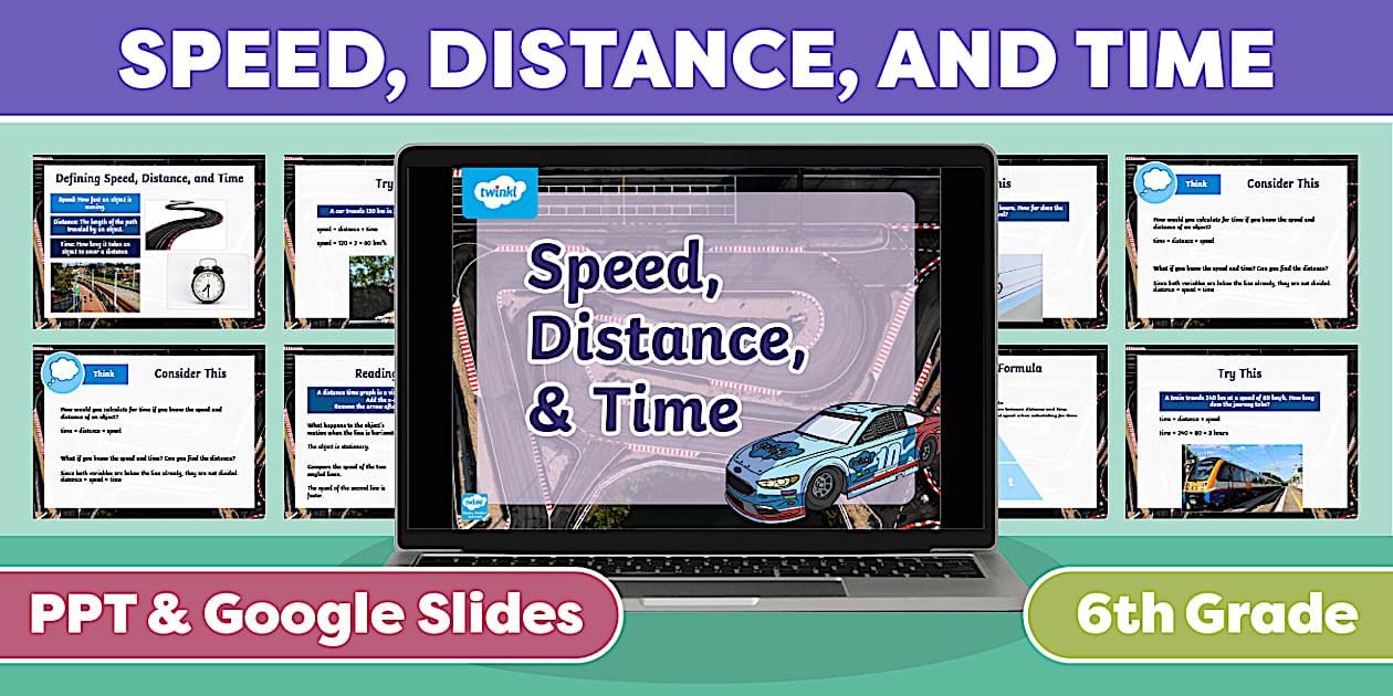 6th Grade Speed Lesson Presentation (teacher made) - Twinkl