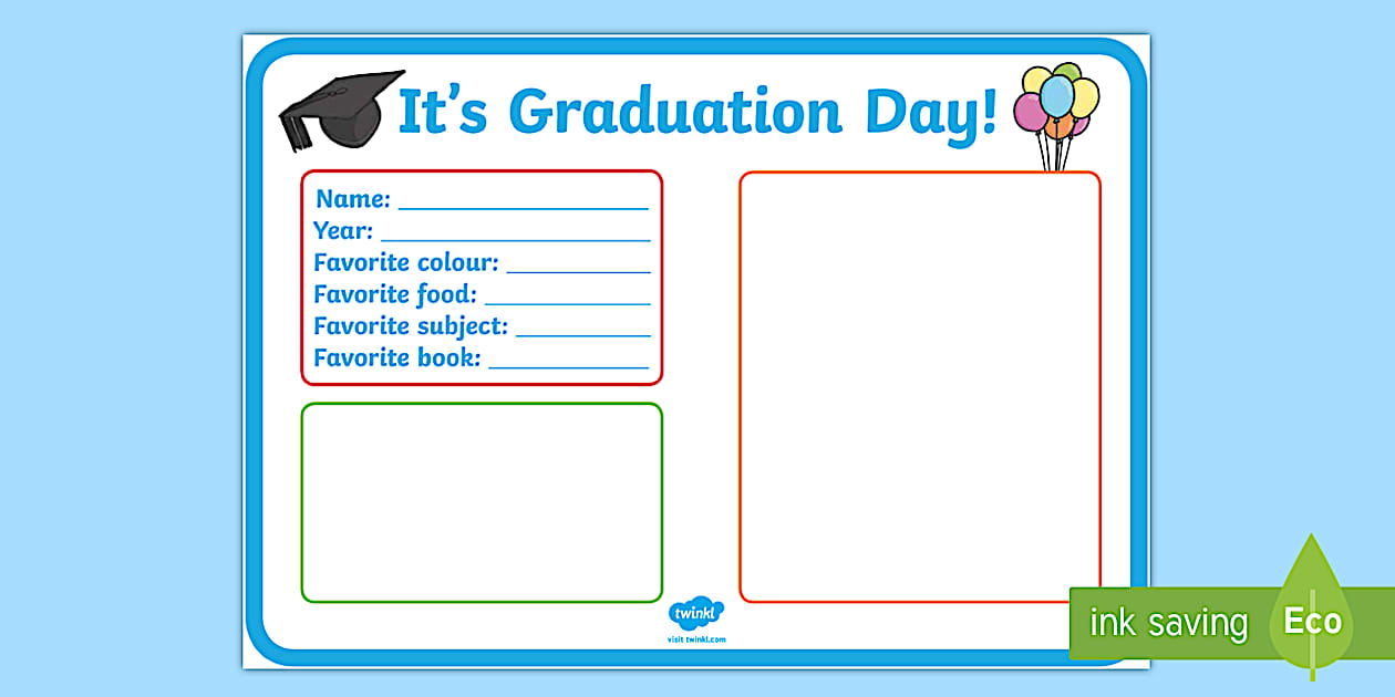 Editable Kindergarten Graduation Certificate - Twinkl
