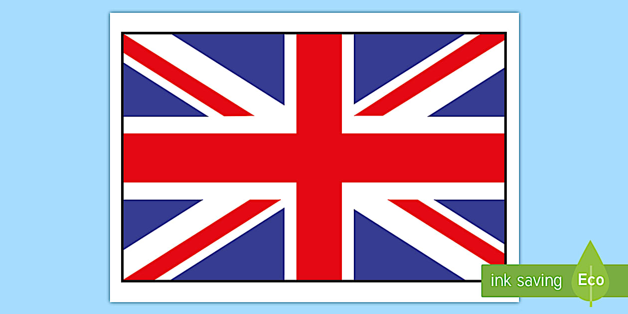 Union Flag Display Poster (teacher made) - Twinkl