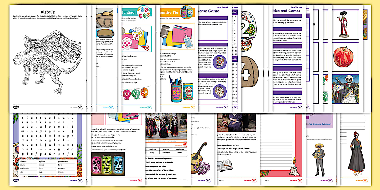 Day of the Dead Craft and Baking Pack
