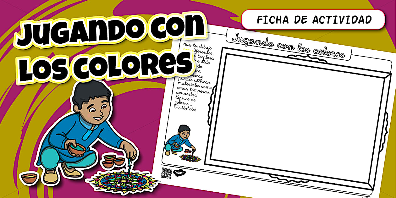 Ficha de actividad: Jugando con los colores