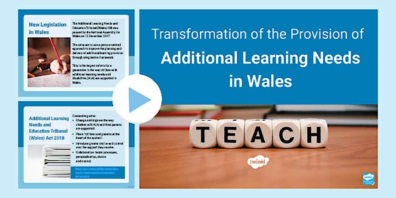 Transformation of the Provision of ALN in Wales for Schools