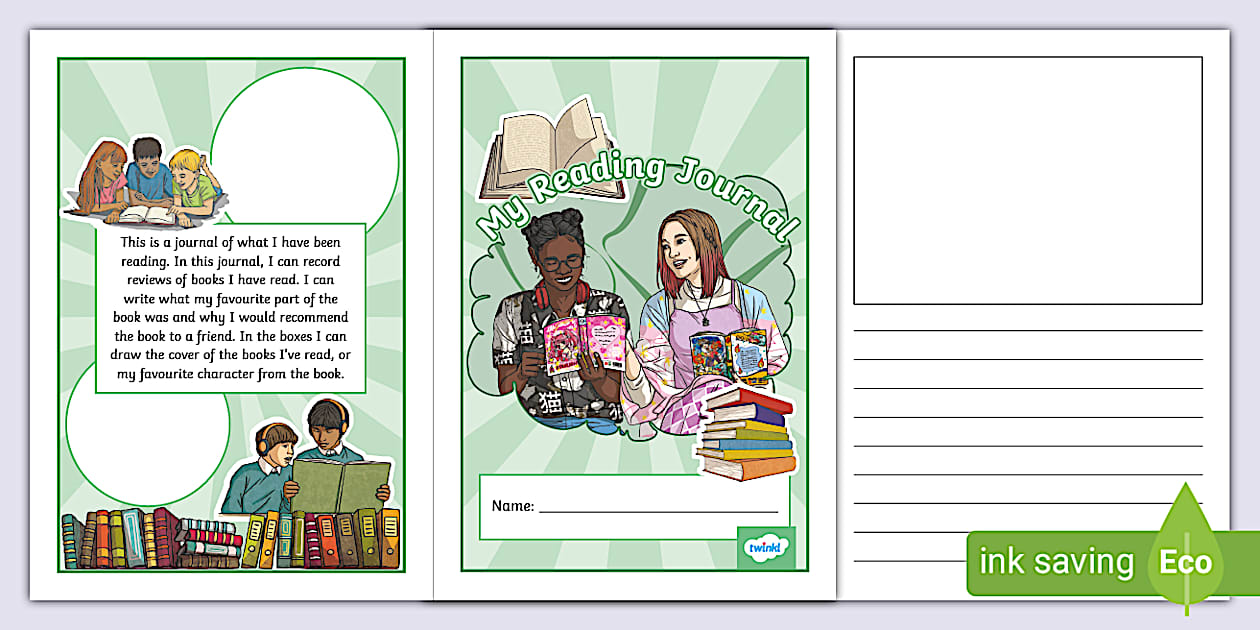 Reading Journal (teacher made) - Twinkl