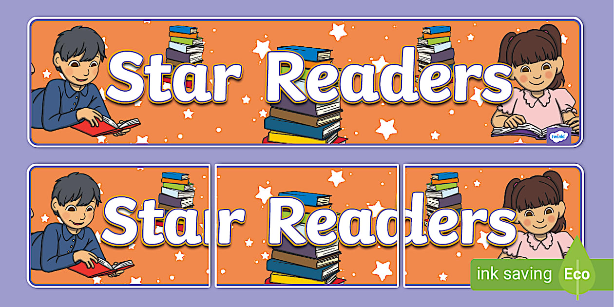 Star Readers Display Banner (teacher made) - Twinkl