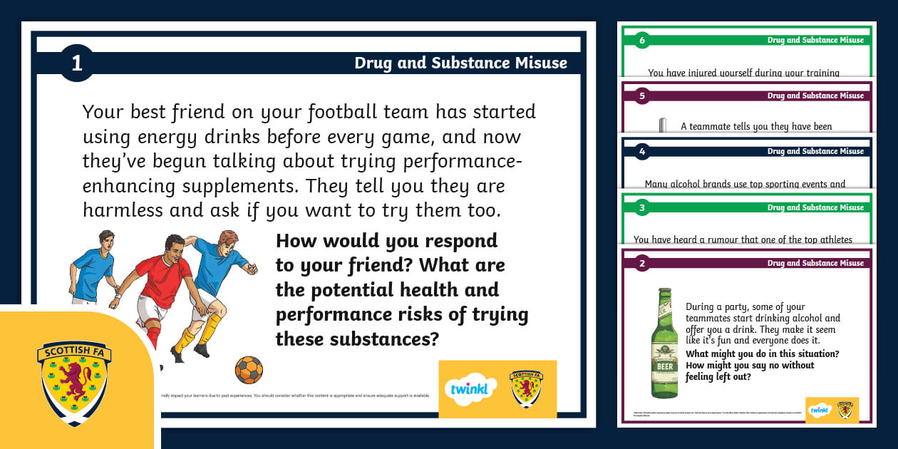 FREE! - SFA Drugs and Substance Misuse Blether Stations