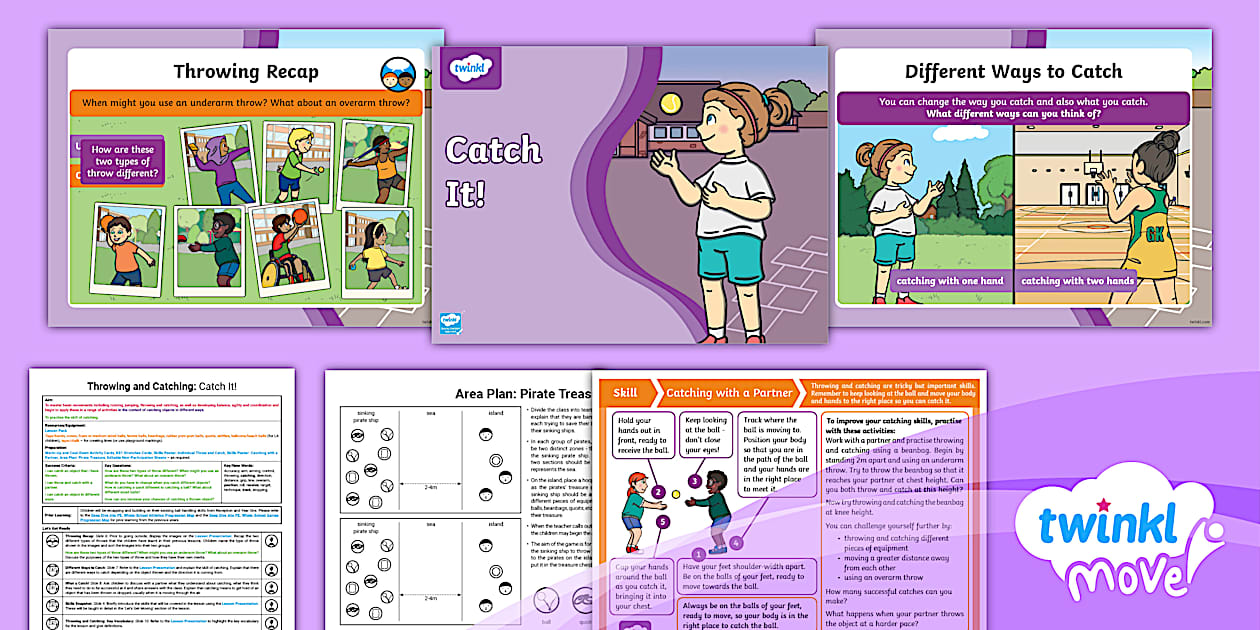 👉 Throwing Underarm Year 2 | PE Throwing and Catching Lesson 4