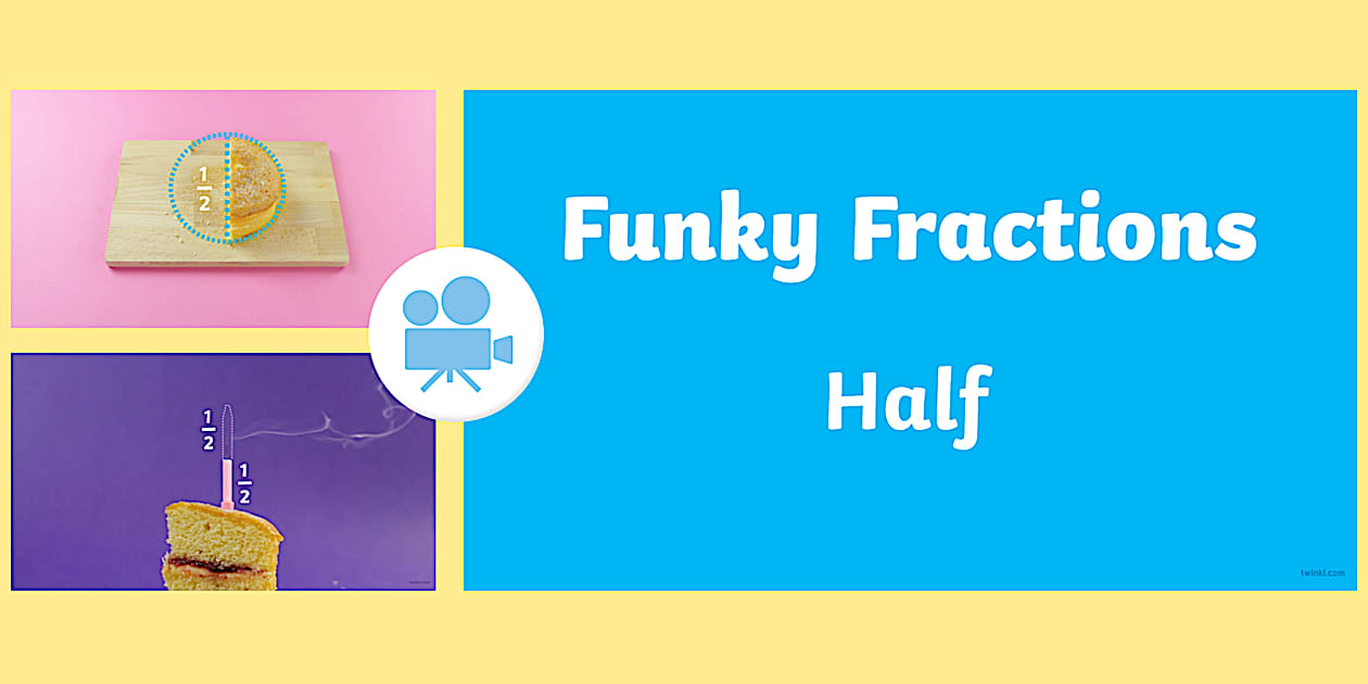 Fractions: Halves Video - Primary Resources (Teacher-Made)