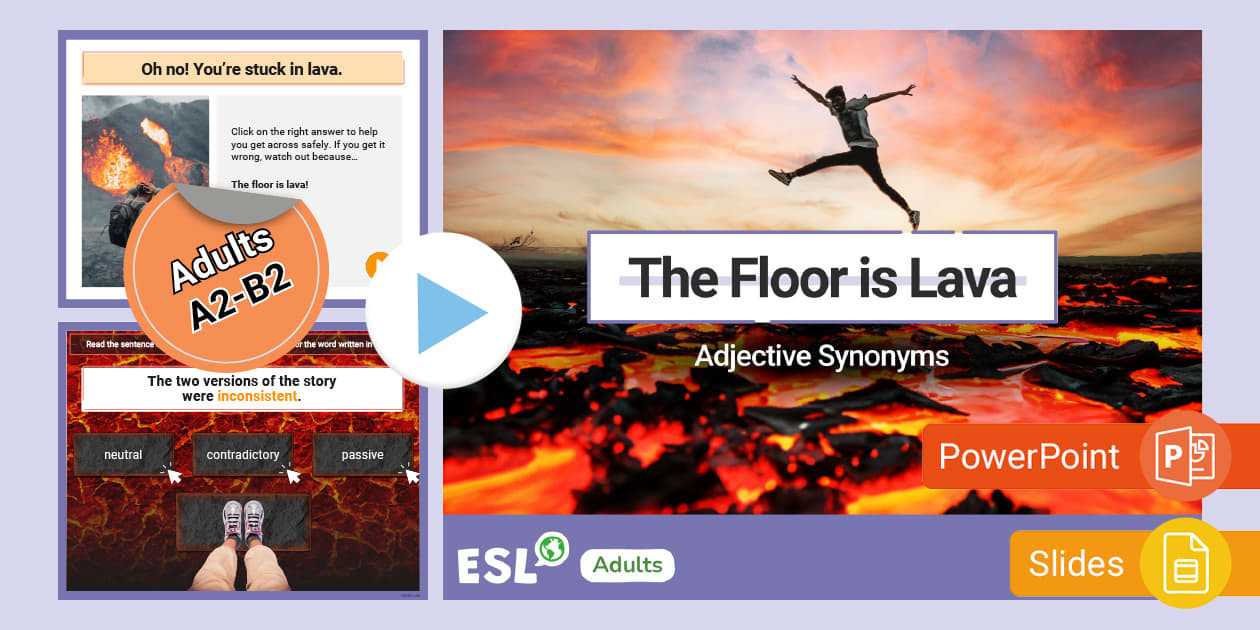 ESL Floor is Lava (teacher made) - Twinkl