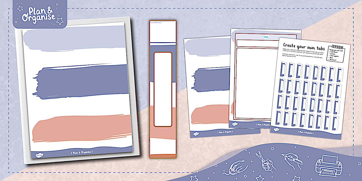 This personalised binder pack is the perfect start up kit for you to build