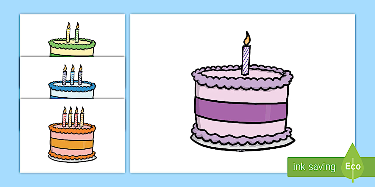 👉 0-10 birthday cakes Display Cut-Outs - 0-10 Birthday Cakes Display ...