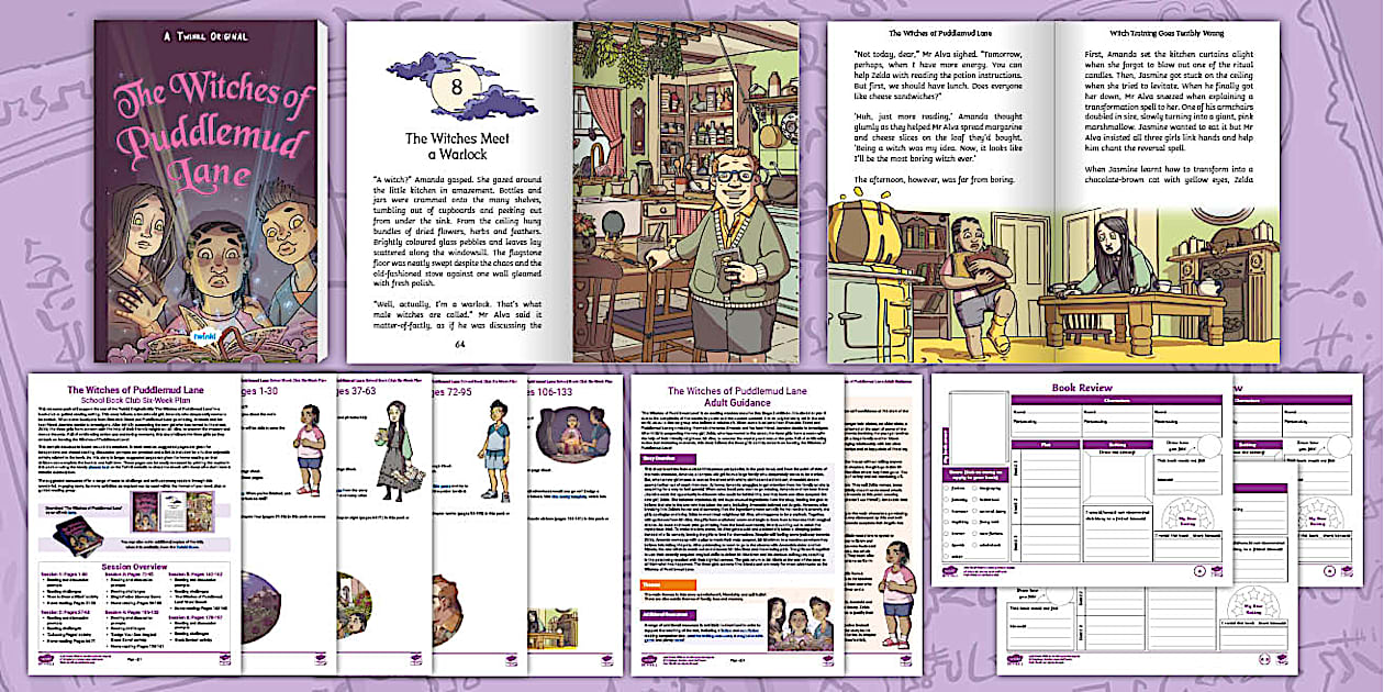 The Witches of Puddlemud Lane Book Club Resource Pack