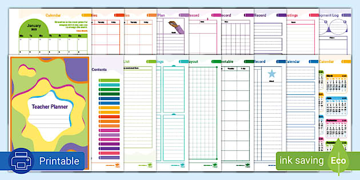 South African Teacher's Year Planner - Annual Teaching Plan