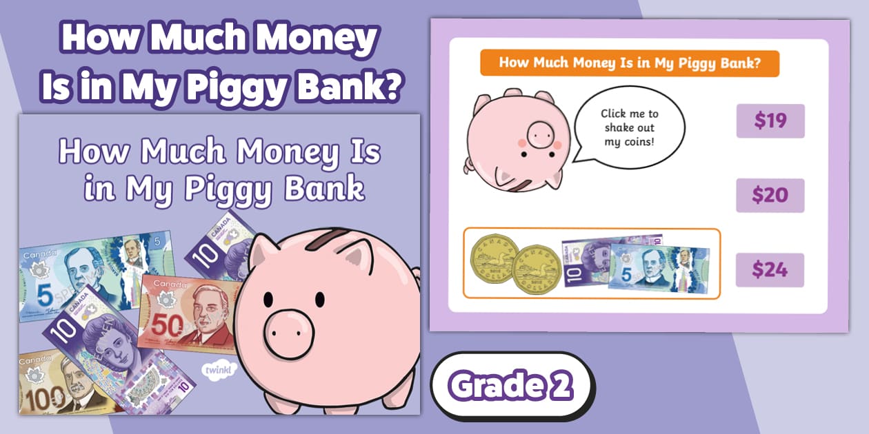 Counting Canadian Coins and Bills PowerPoint Game