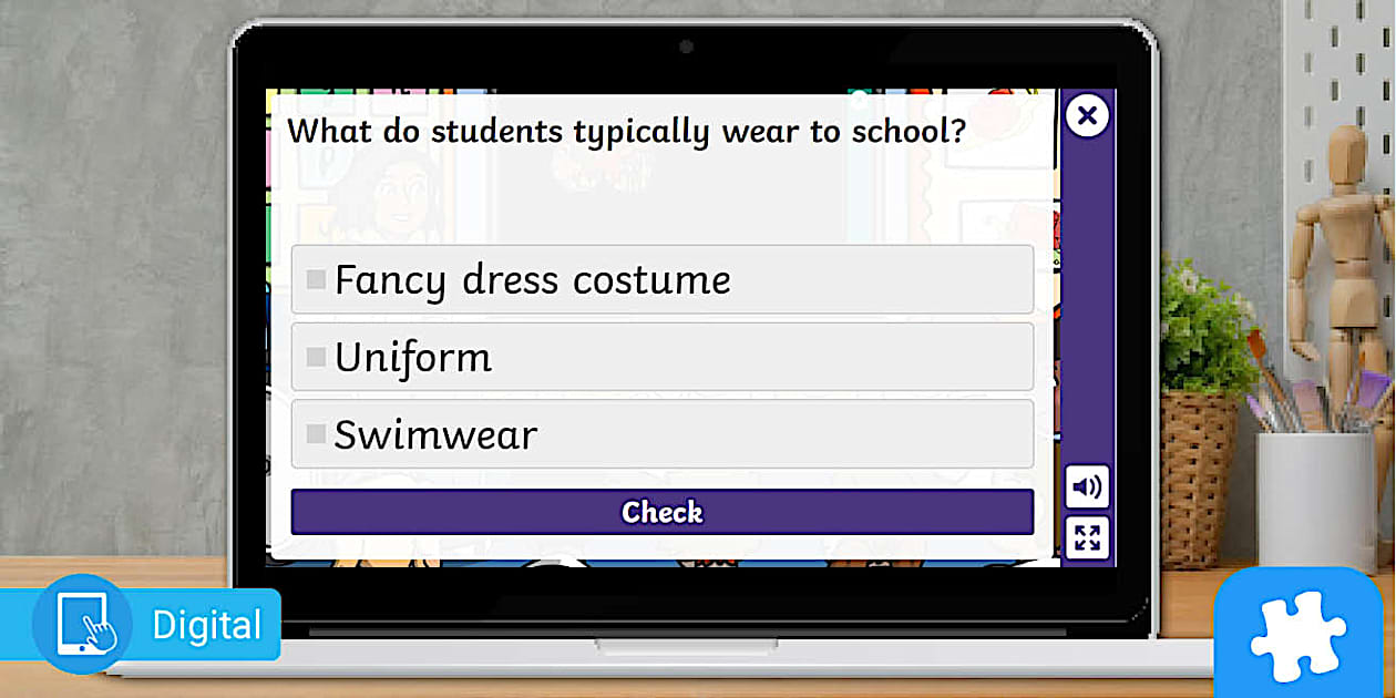 Fun Interactive Back to School Quiz (Teacher-Made) - Twinkl