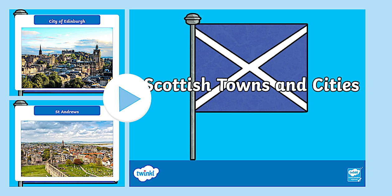 Scottish Towns and Cities Photo PowerPoint (teacher made)