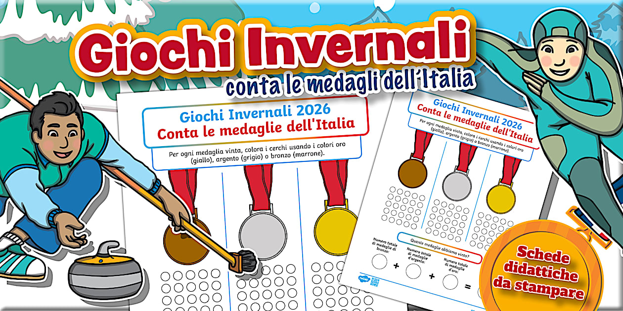 Giochi Invernali: conta le medagli dell'Italia