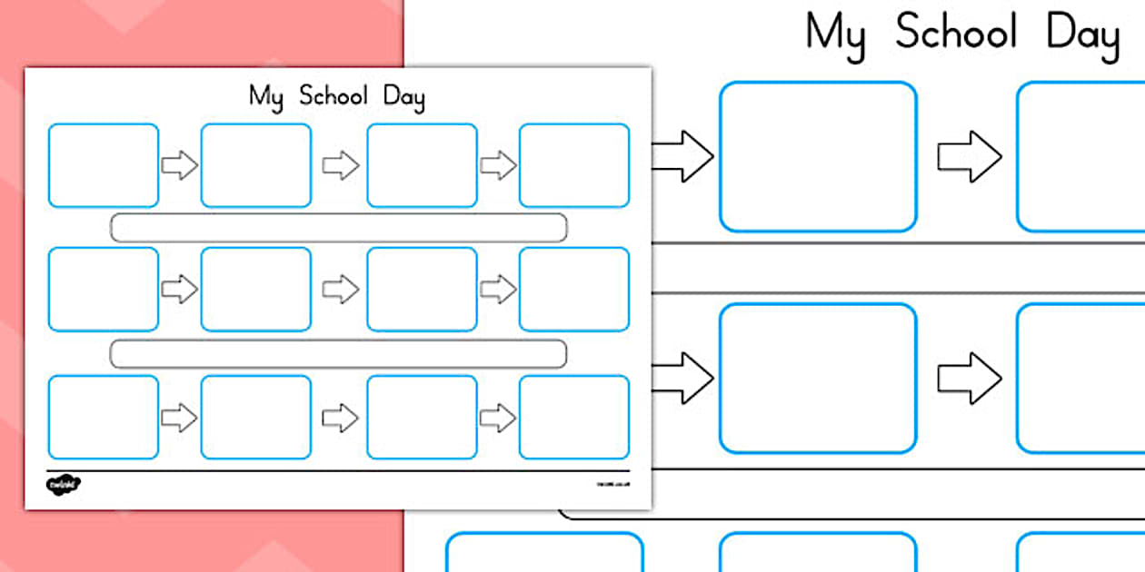 Individuals Visual Timetable Template (teacher made)