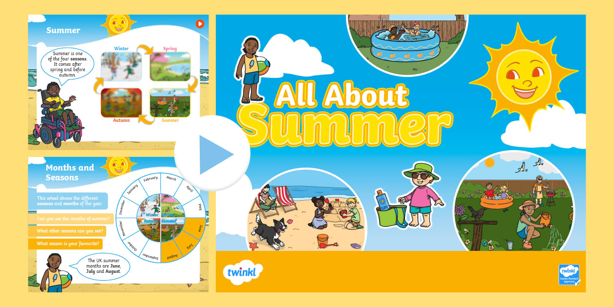 EYFS All About Summer PowerPoint | Twinkl - Twinkl