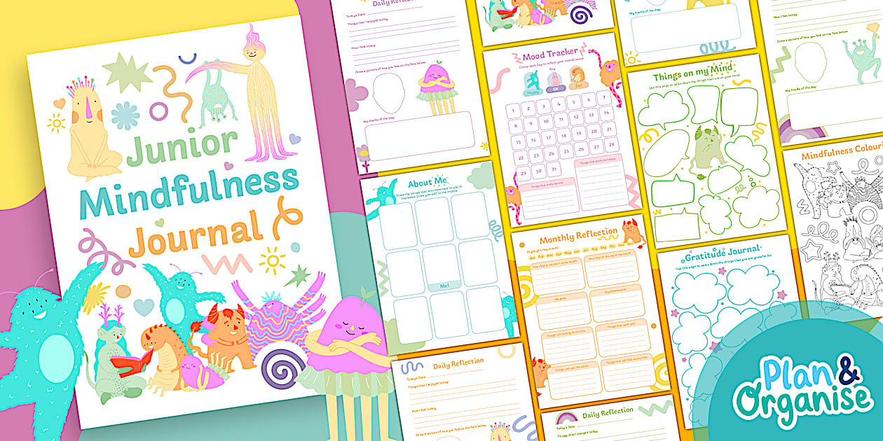 Junior Mindfulness Journal | Twinkl Plan and Organise