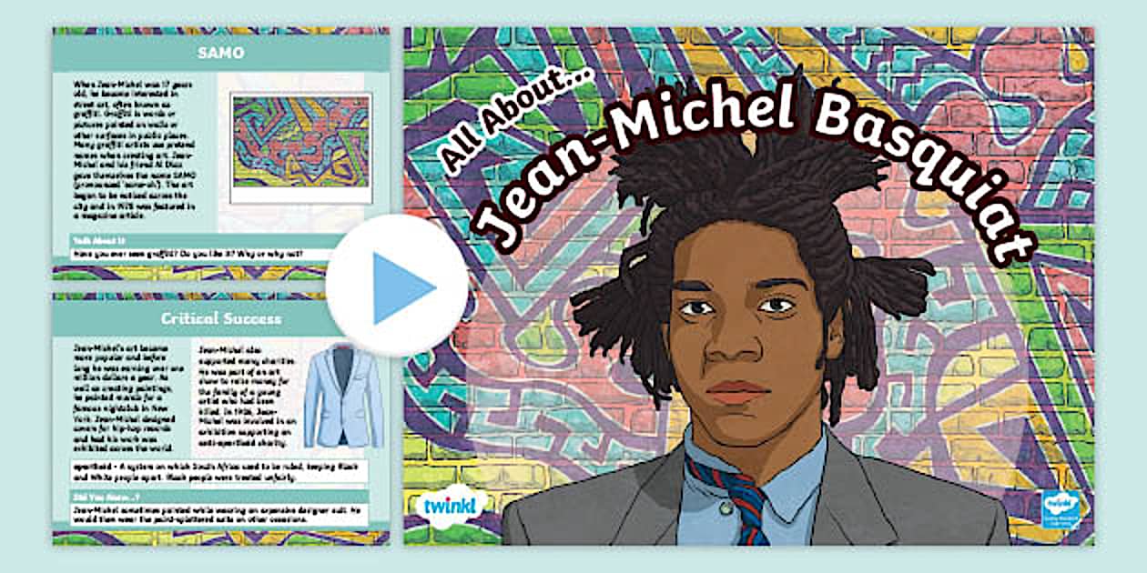 Jean-Michel Basquiat KS2 PowerPoint (teacher made) - Twinkl