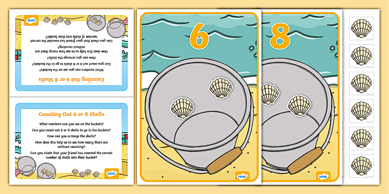 👉 Count Out 6 or 8 From a Larger Group Activity | Twinkl