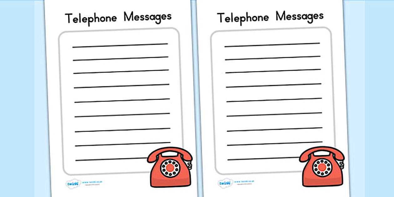 Editable Doctors' Surgery Telephone Messages - Twinkl