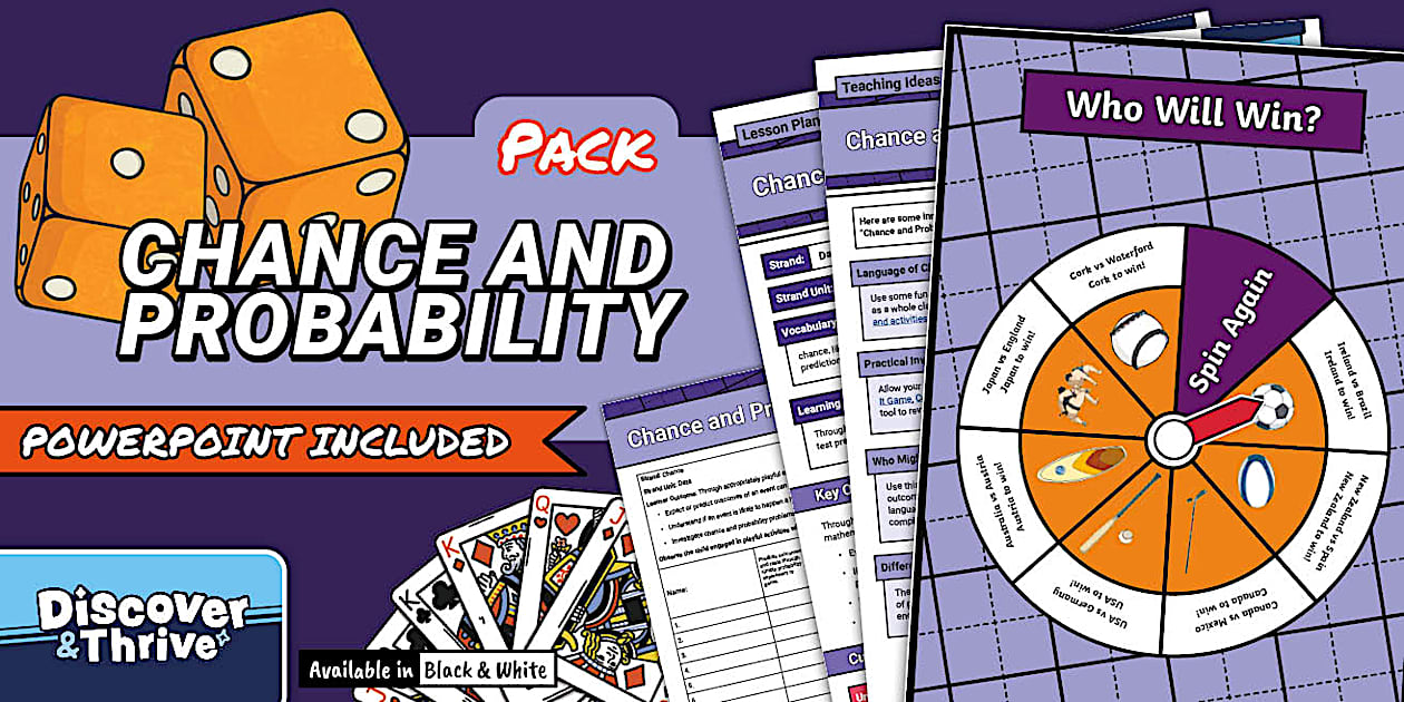 Chance and Probability 3rd Class Pack