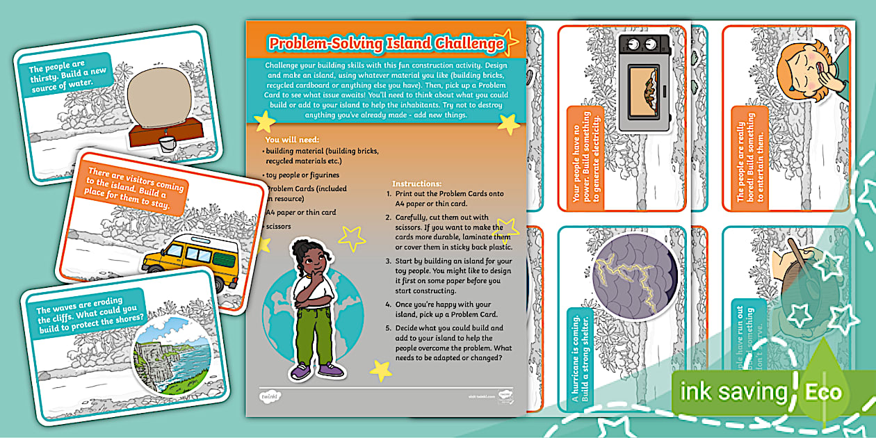 👉 Problem-Solving Island Challenge - Twinkl