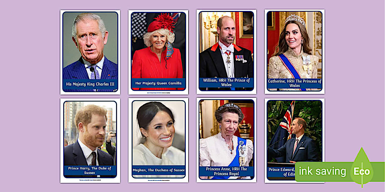 The Royal Family Display Photos