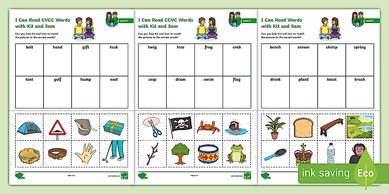 Level 4 Twinkl Phonics Game - I Can Read - Reading Resources