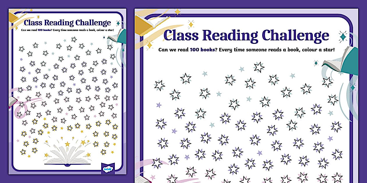 Book Week - Class Reading Challenge (teacher made) - Twinkl