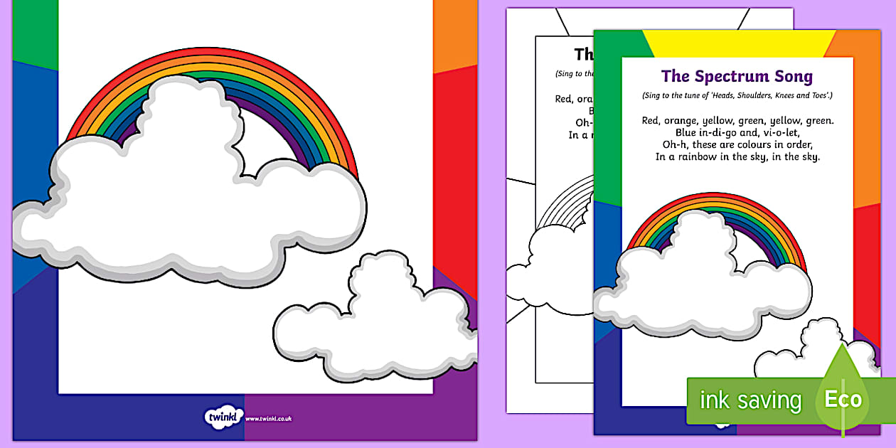 The Spectrum Song (teacher made) - Twinkl