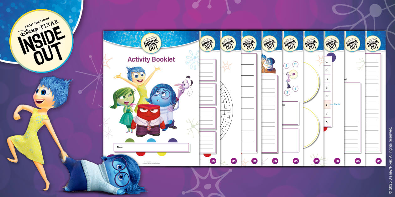 Inside Out: Activity Booklet [Ages 7-11]